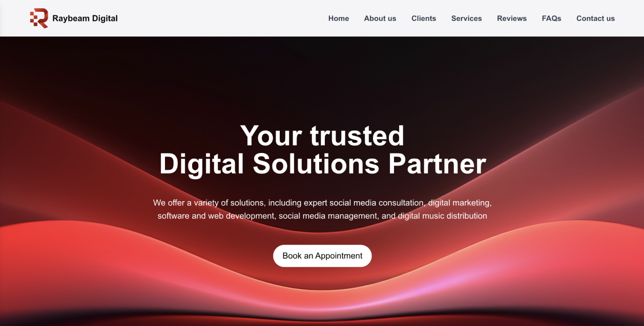 Raybeam Digital – Digital Marketing,Social Media Consultation & Account Recovery